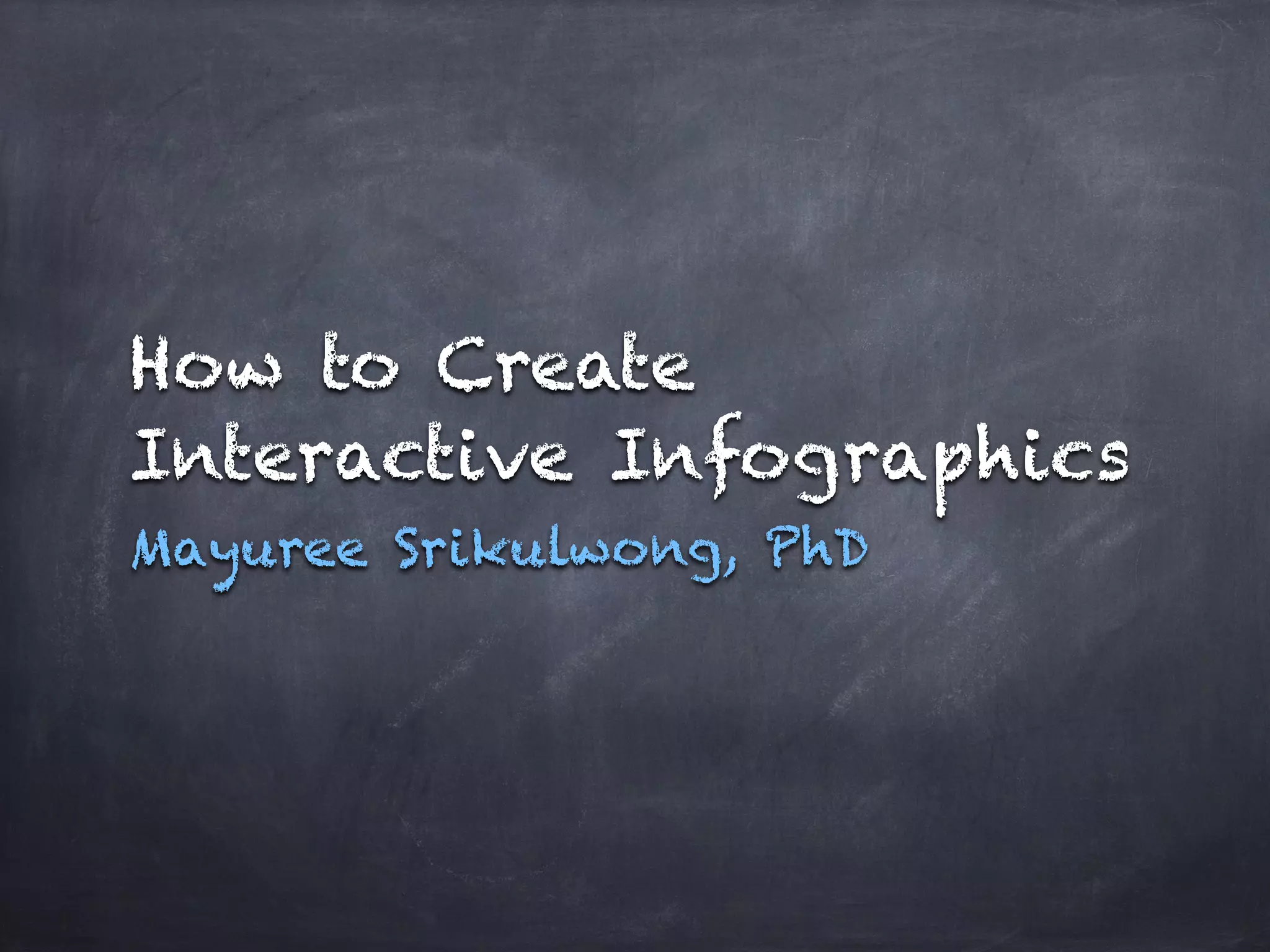 How to create interactive infographics | PPT
