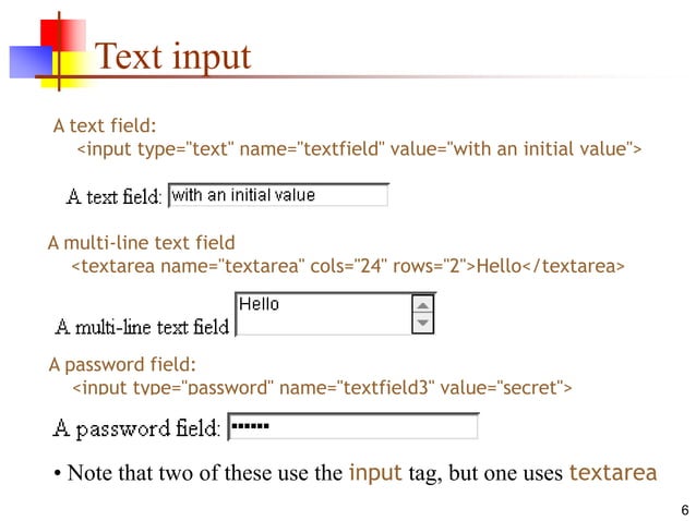 Htmlforms Basic Html Forms Description Ppt 