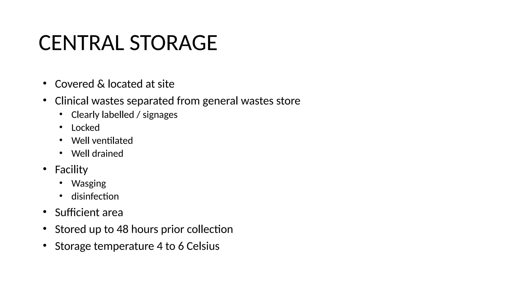 06 HWM Central Storage & External Transportation 2024.pptx | Healthcare ...