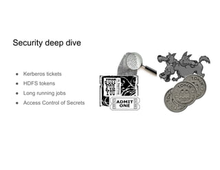 Apache Spark on K8S and HDFS Security with Ilan Flonenko | PPT