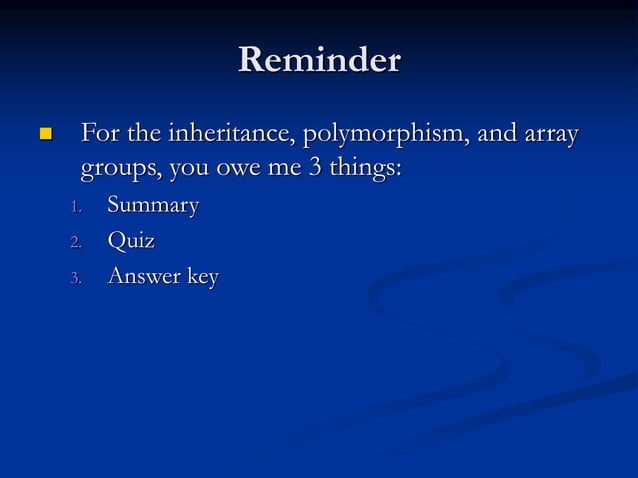 InheritanceAndPolymorphismprein Java.ppt