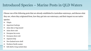 Introduced Species in aquatic ecosystems | PPT
