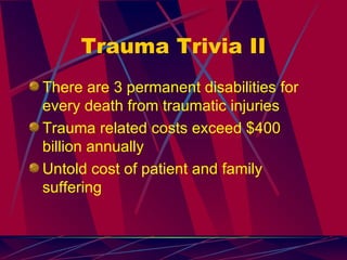 06 introduction to trauma | PPT