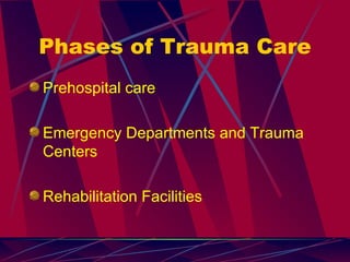 06 introduction to trauma | PPT