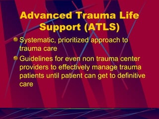 06 introduction to trauma | PPT