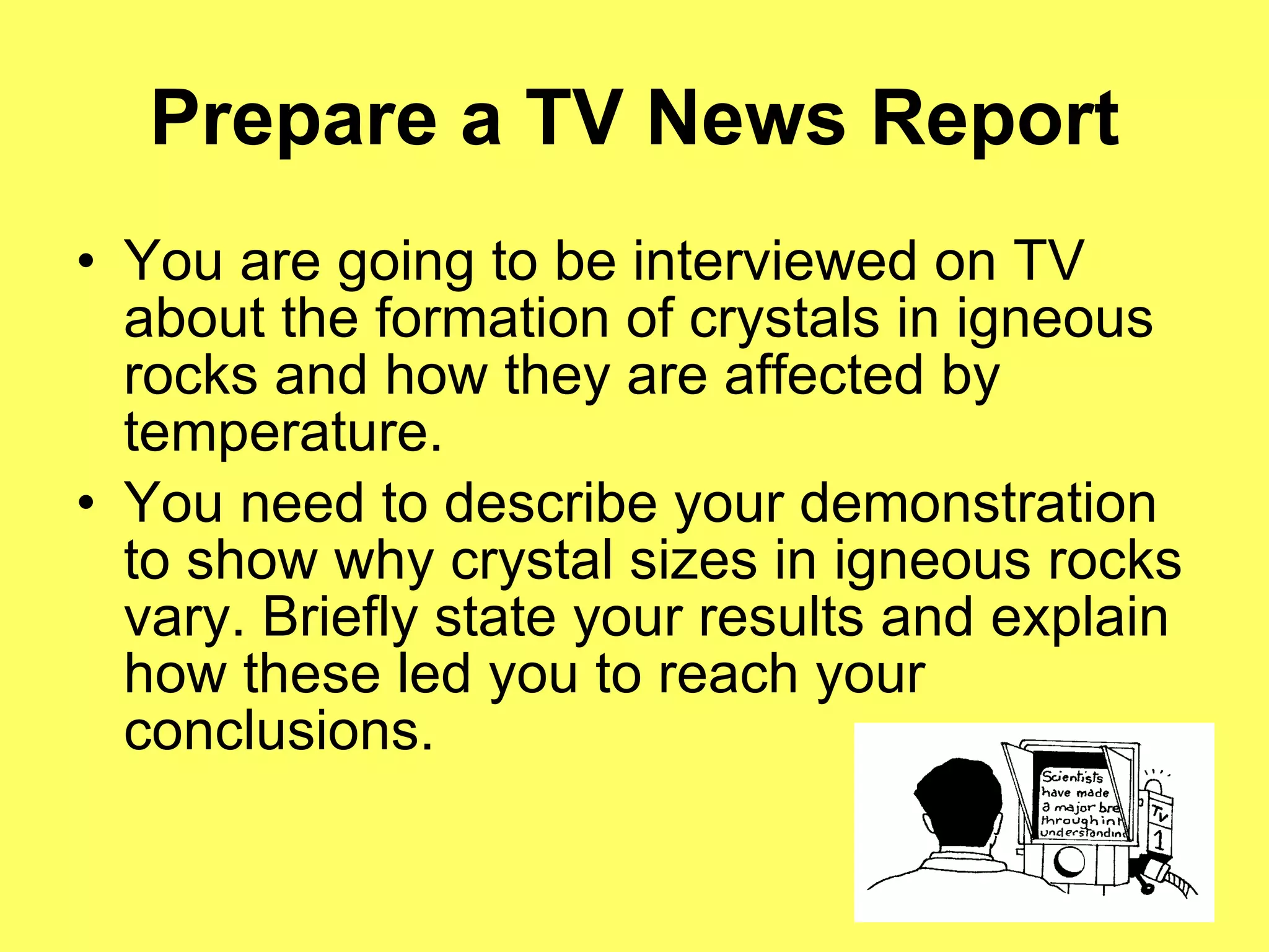 06 investigating formation of igneous rocks | PPT