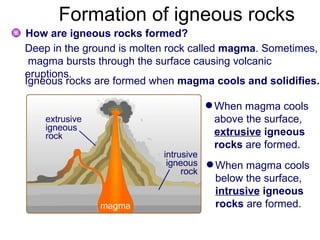 06 investigating formation of igneous rocks | PPT