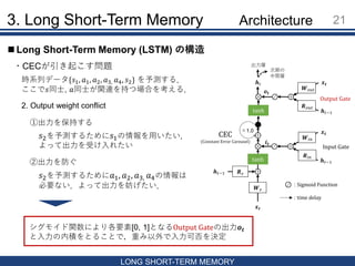 Long short-term memory (LSTM) | PPT