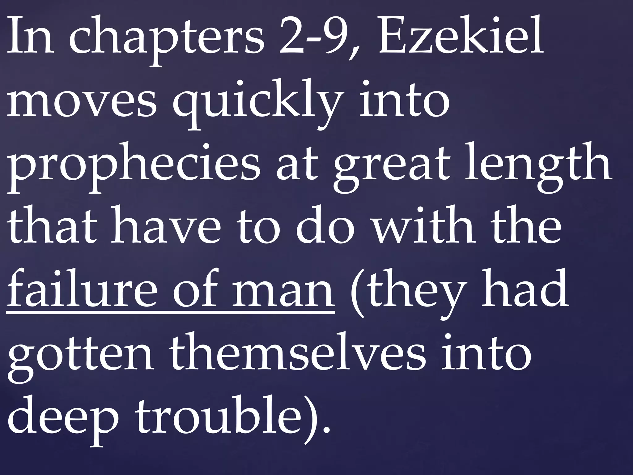 06 June 22, 2014, Ezekiel 2 24, When Tragedy Hits Home
