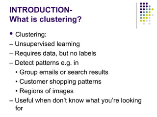06K-means-clustering K-MEANS CLUSTERING.ppt