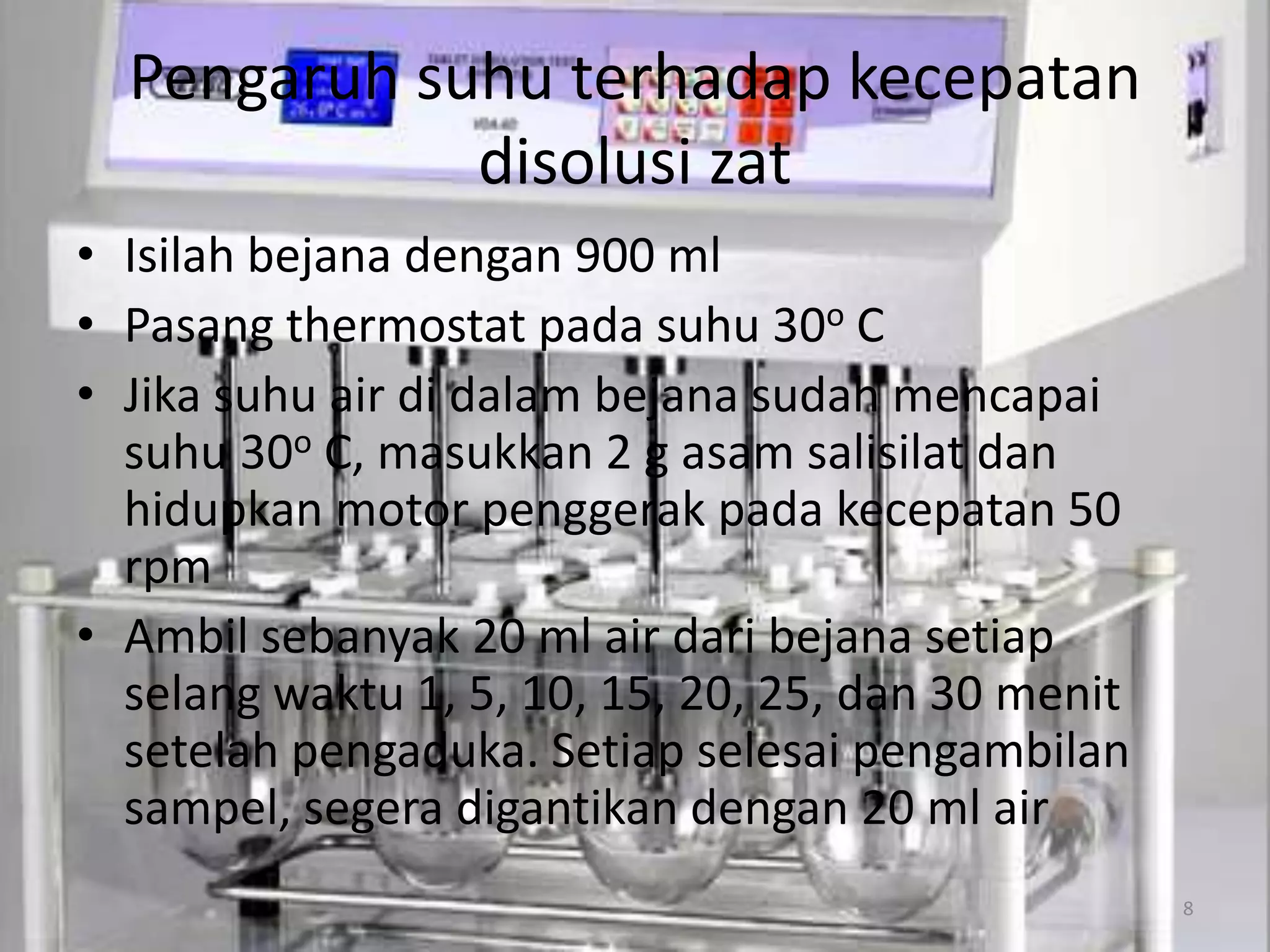 06 kecepatan disolusi | PPT