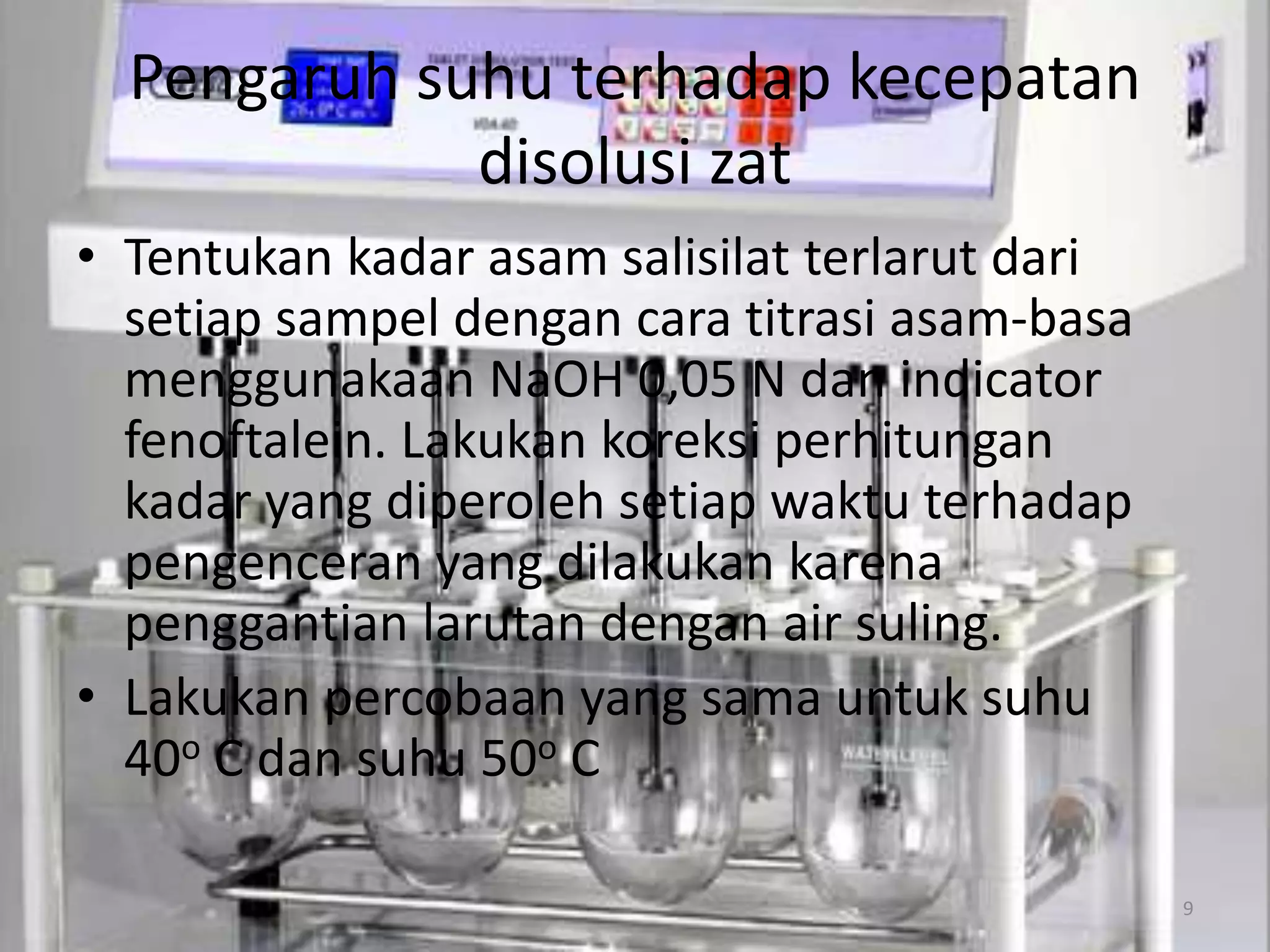 06 kecepatan disolusi | PPT