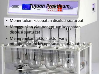 06 kecepatan disolusi | PPTX