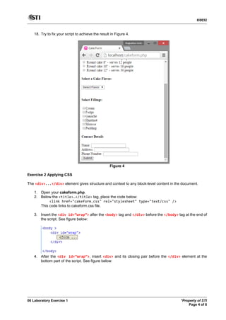 06 laboratory exercise 1 | PDF