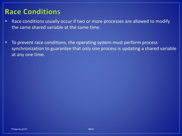 06 lcd slides 1 - PROCESS SYNCHRONIZATION POWERPOINT | PPT