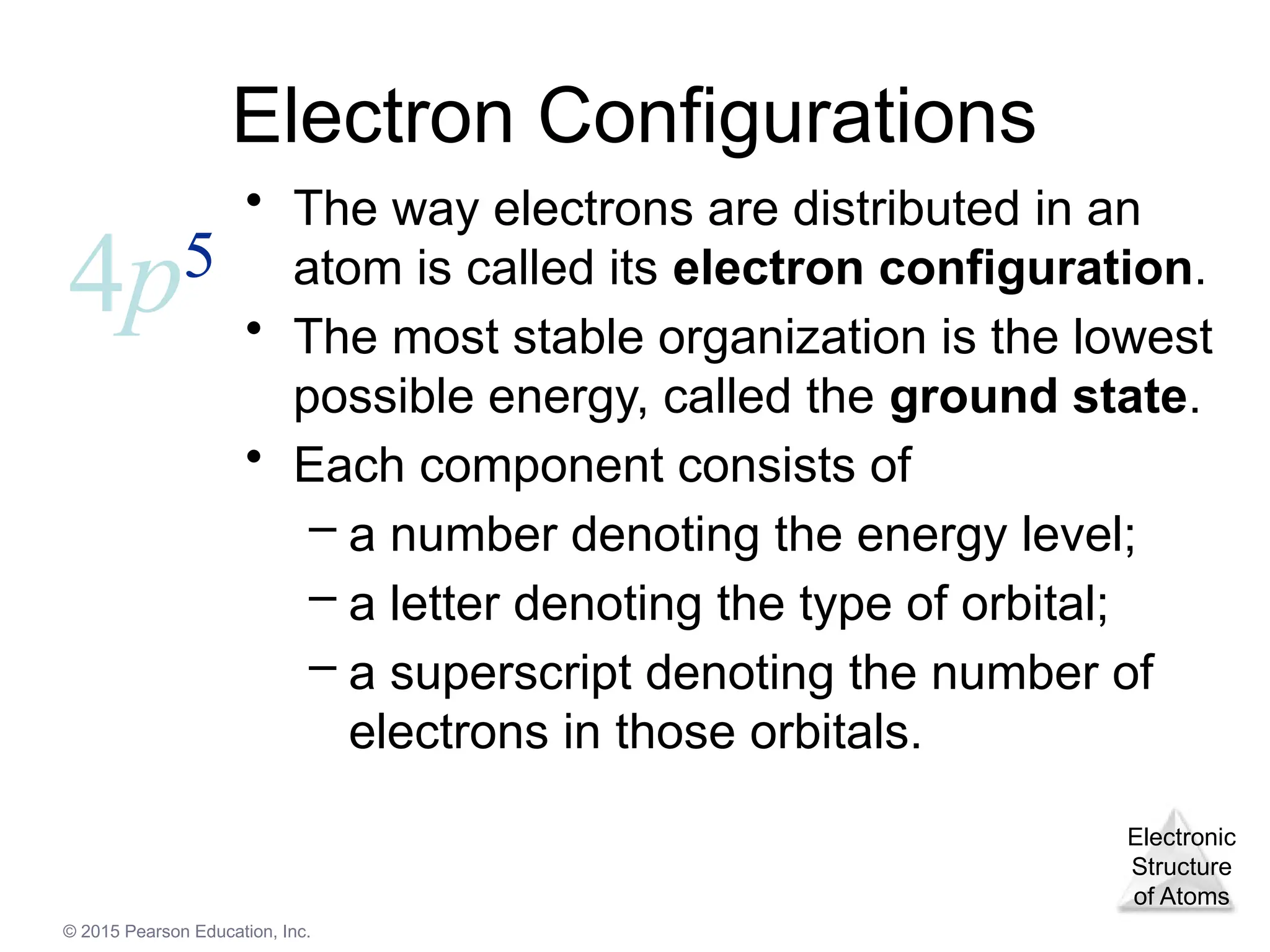 Electric Structure of Atoms - AP Chemistry | PPTX