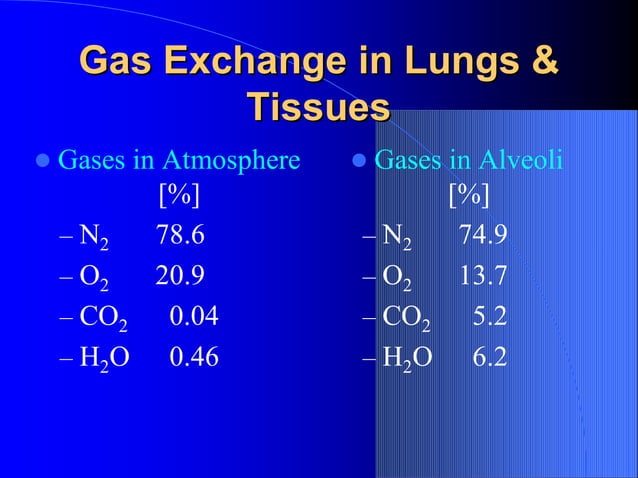 06 Lecture 5 Gases Laws And Alveolar Equations | PPT
