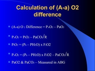 06 Lecture 5 Gases Laws And Alveolar Equations | PPT