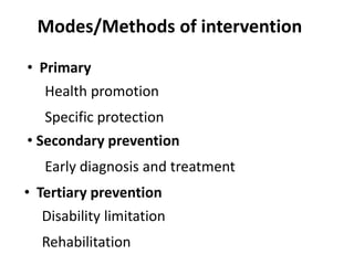 Levels of Prevention. ppt.ppt