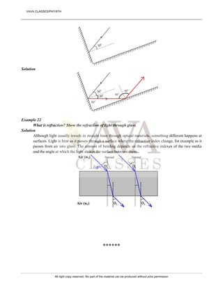 NCERT Class 8 Science Light Free Study Material PDF | PDF