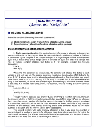 06 linked list | PDF