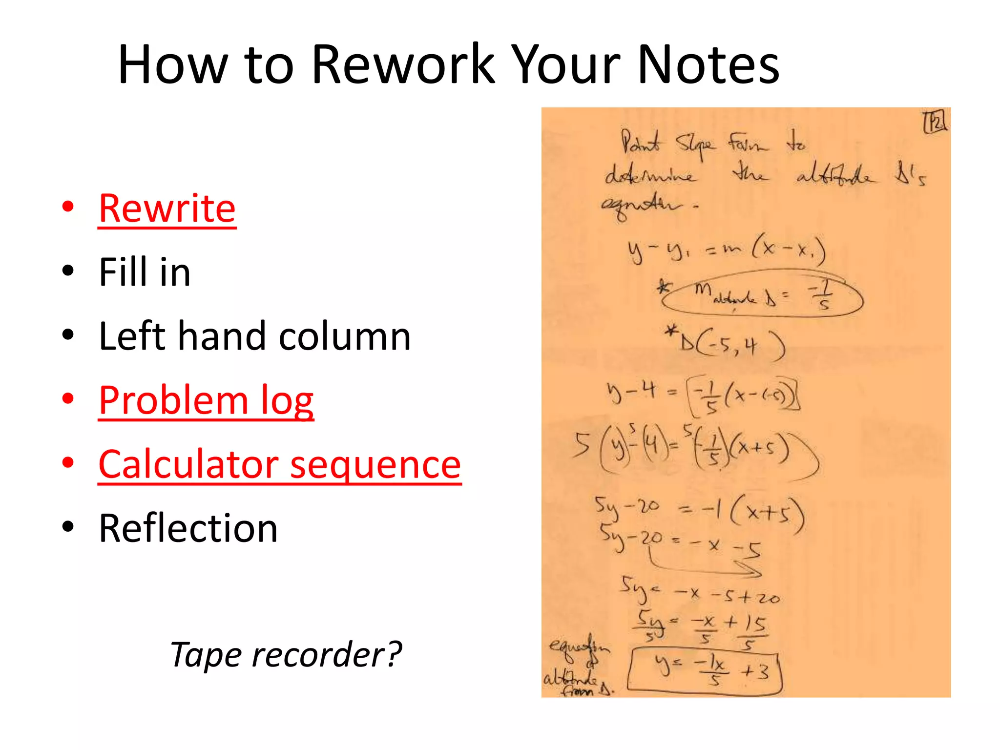 06 listening and note taking | PPTX
