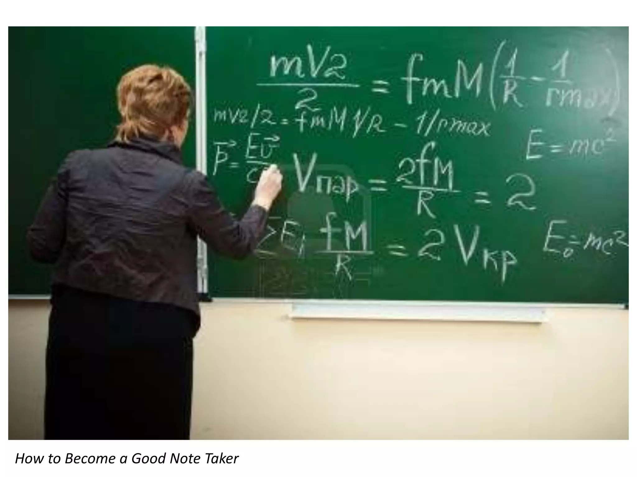 06 listening and note taking | PPTX