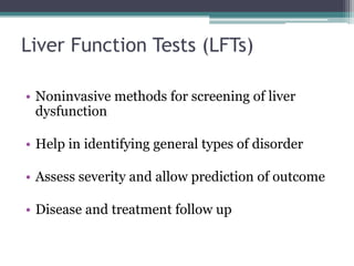 liver function tests | PPT