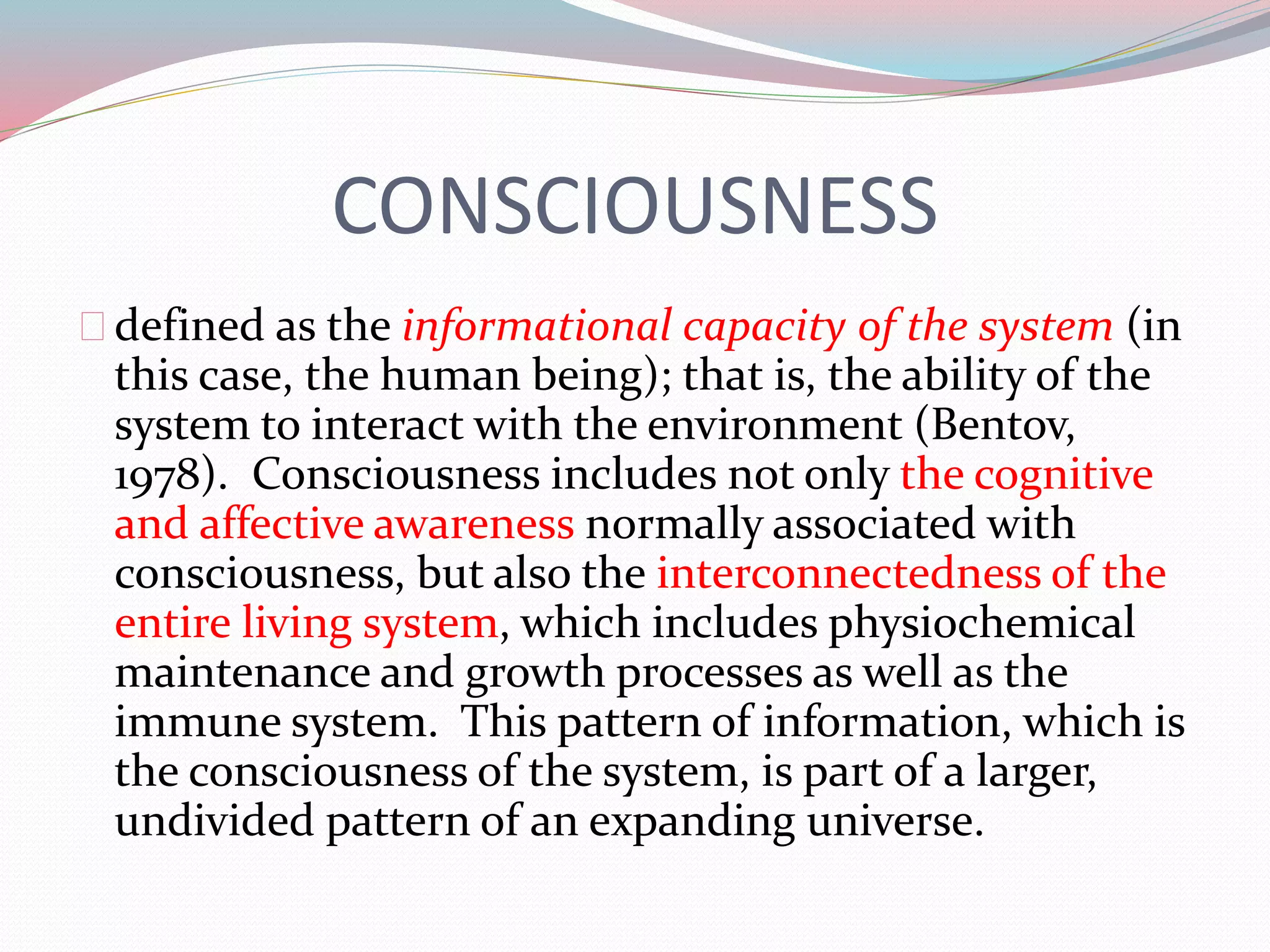 Margaret Newman's Health As Expanding Consciousness | PPTX