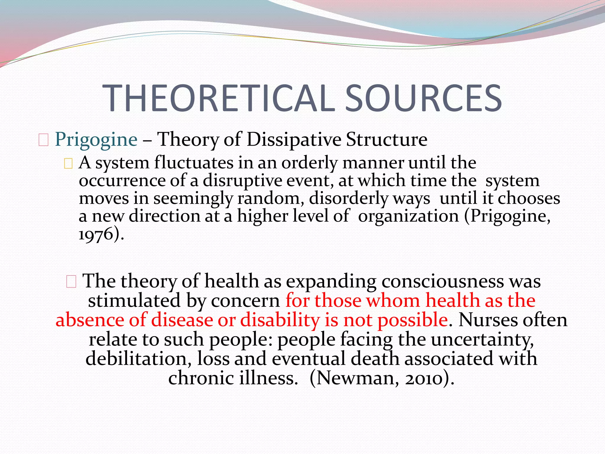 Margaret Newman's Health As Expanding Consciousness | PPTX
