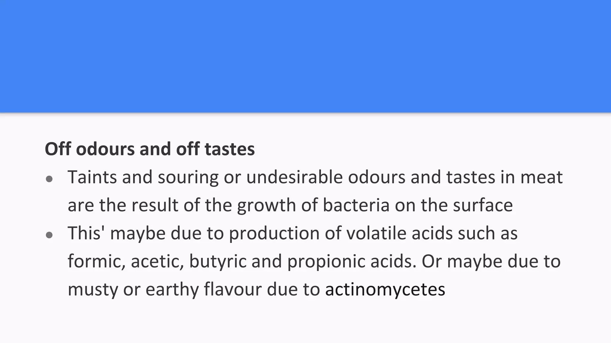 Spoilage of meat and meat products | PPTX