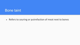 Spoilage of meat and meat products | PPTX