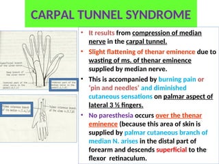 06MEDIAN & ULNAR NERVES injuries and palsy.ppt