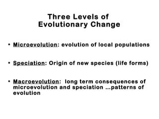 Microevolution | PPT