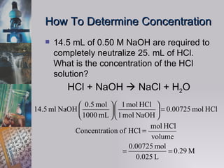06 microscale titration_fa06 | PPT | Chemistry | Science