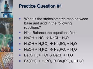 06 microscale titration_fa06 | PPT | Chemistry | Science