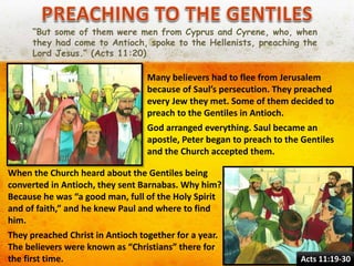 06 ministry of peter | PPTX