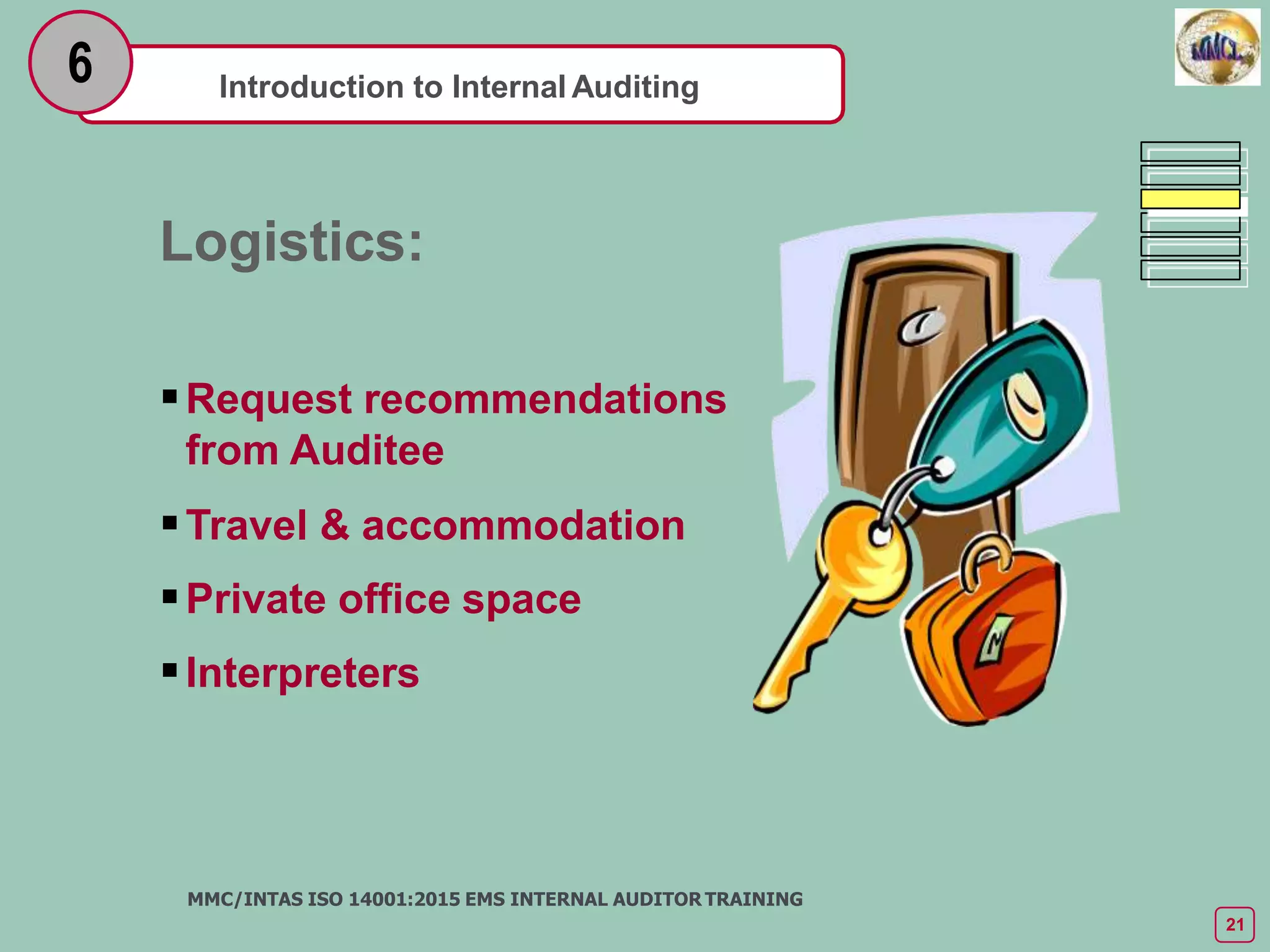 Introduction to EMS Internal Auditing | PPTX