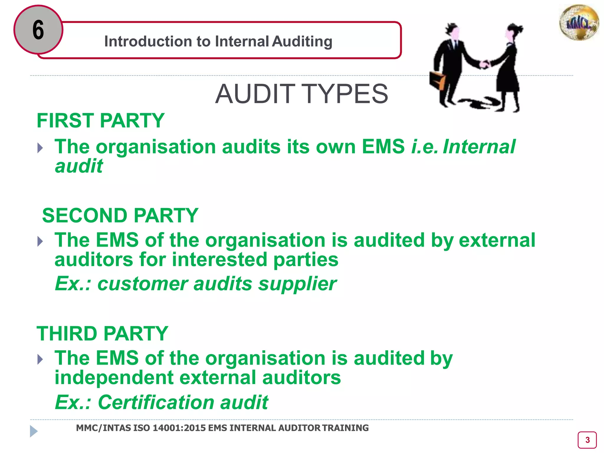 Introduction to EMS Internal Auditing | PPTX