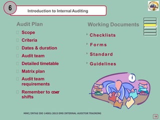 Introduction to EMS Internal Auditing | PPTX