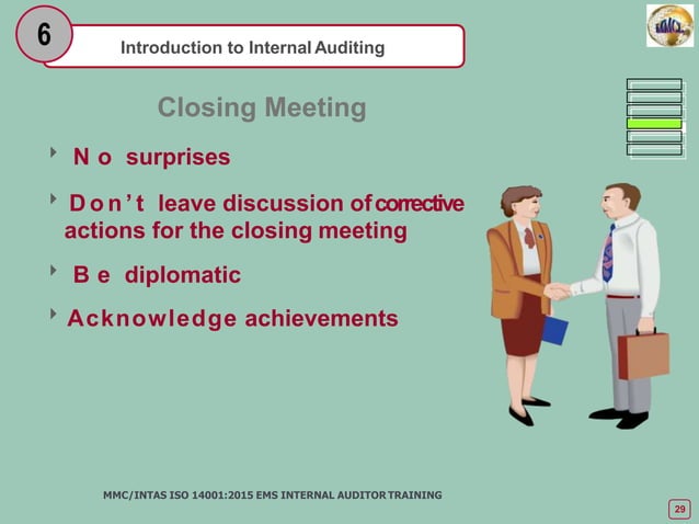 Introduction to EMS Internal Auditing | PPTX | Business Accounting ...