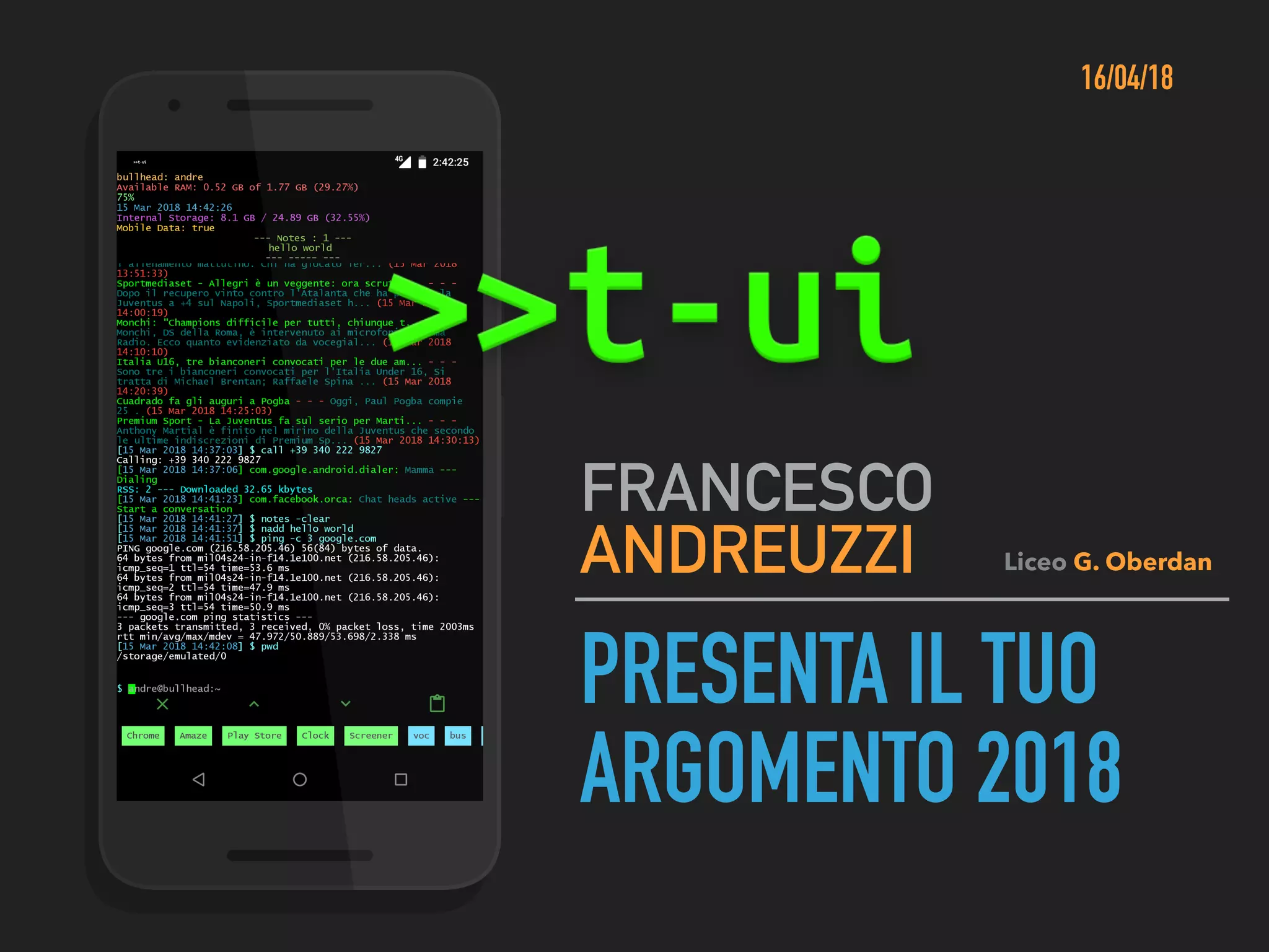 Francesco Andreuzzi : Linux CLI Launcher | PDF | Computing | Technology & Computing