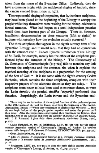 06 notes the antiphons-their prayers-ektenias | PDF