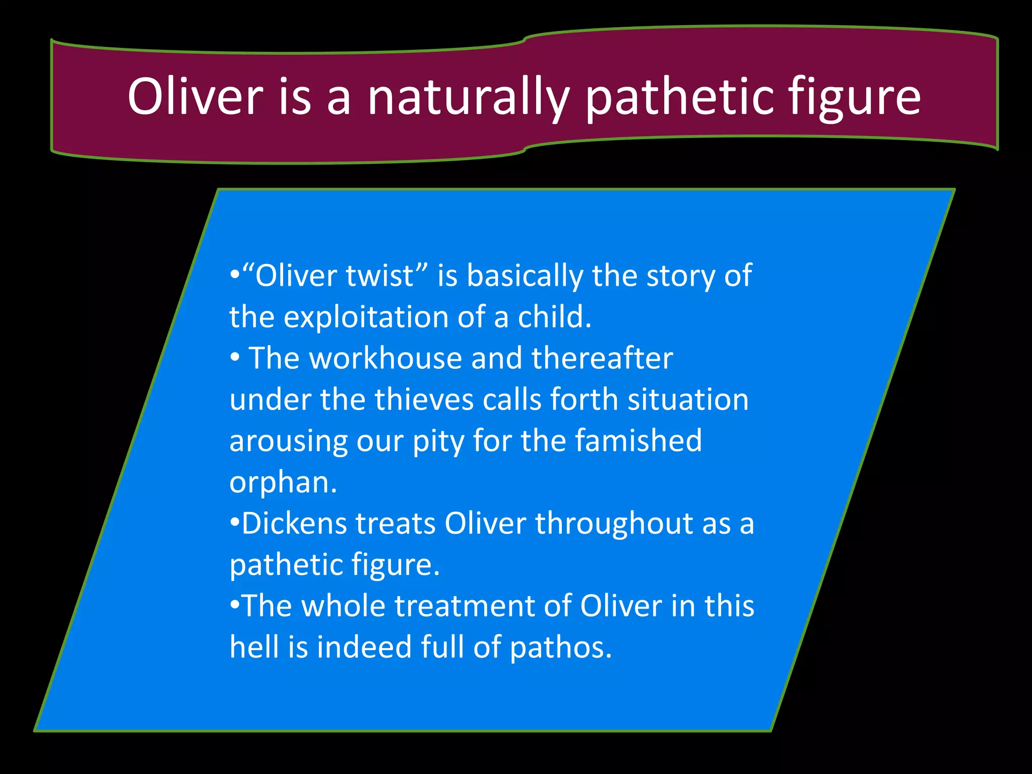 Pathos in "Oliver Twist" | PPTX