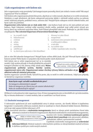 Organizace a uchávání informací | PDF