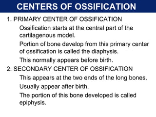Ossification | PPT