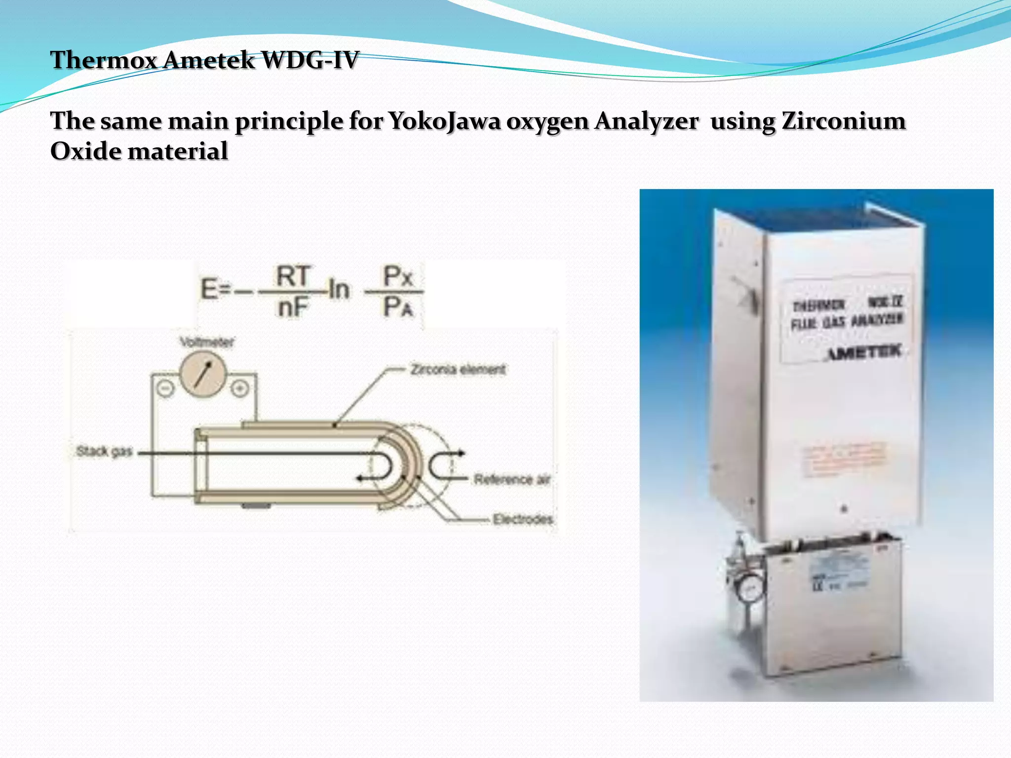 Oxygen gas analyzer | PPTX