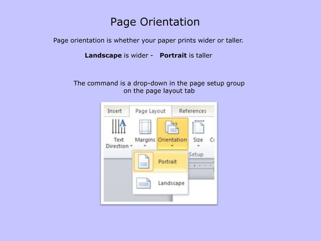 06 page formatting | PPTX | Desktop Publishing | Computer Software and Applications