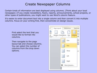 06 page formatting | PPTX