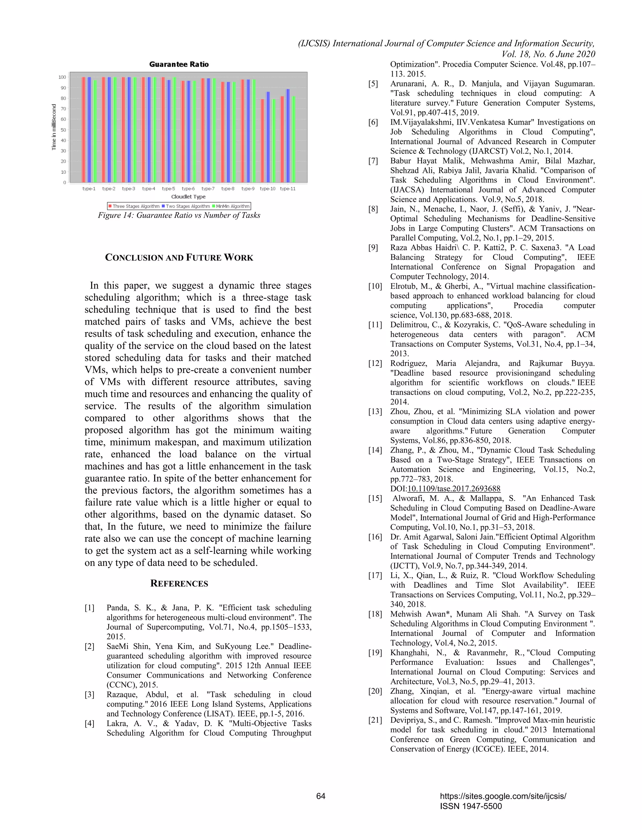 Dynamic Three Stages Task Scheduling Algorithm On Cloud Computing Pdf
